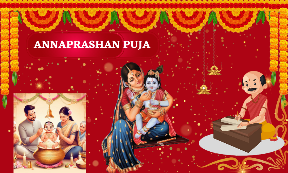 Annaprashan Puja in Bangalore | Hindi Pandit for Baby's First Feeding